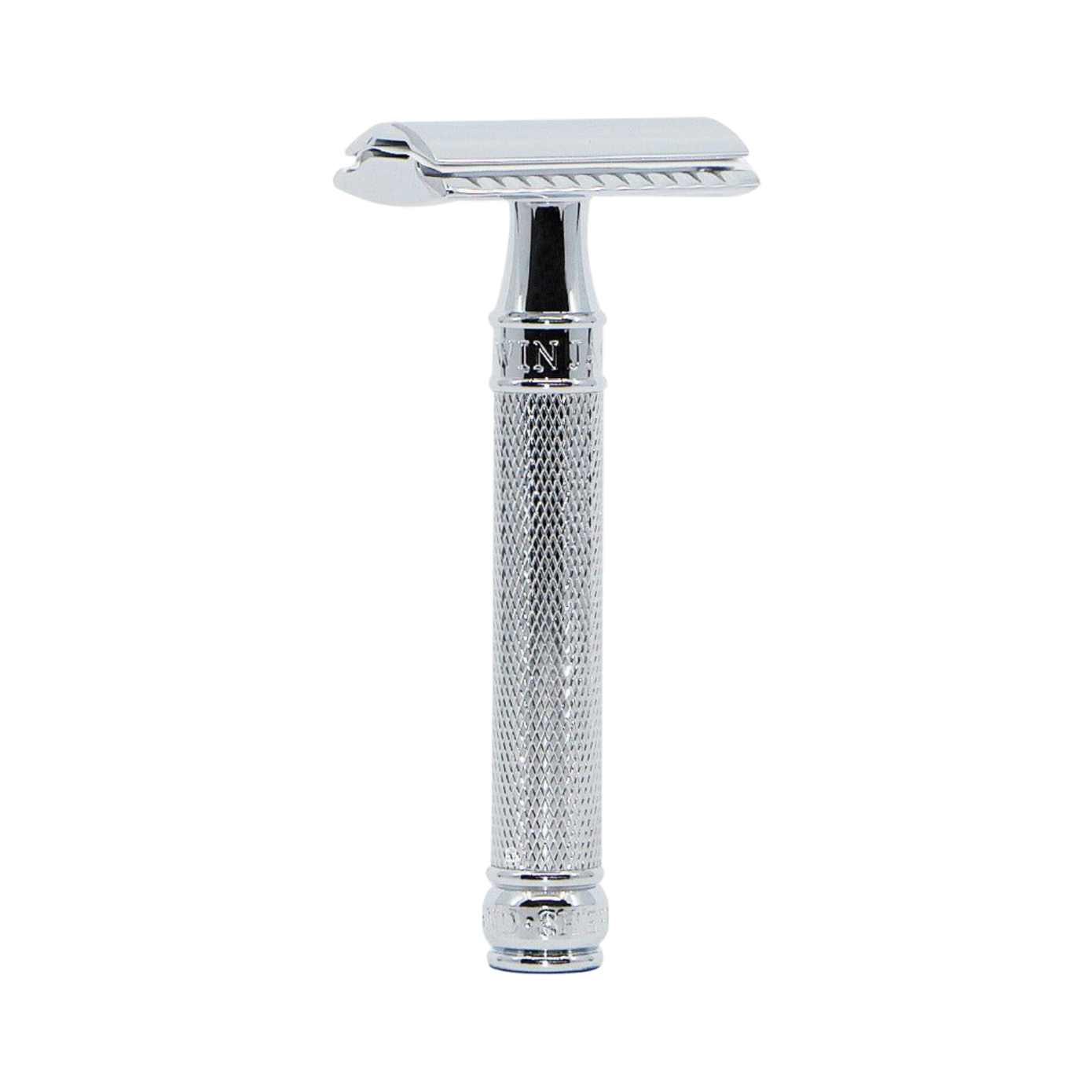Edwin Jagger – DE89 Chrome Knurled DE Safety Razor – Skeermes