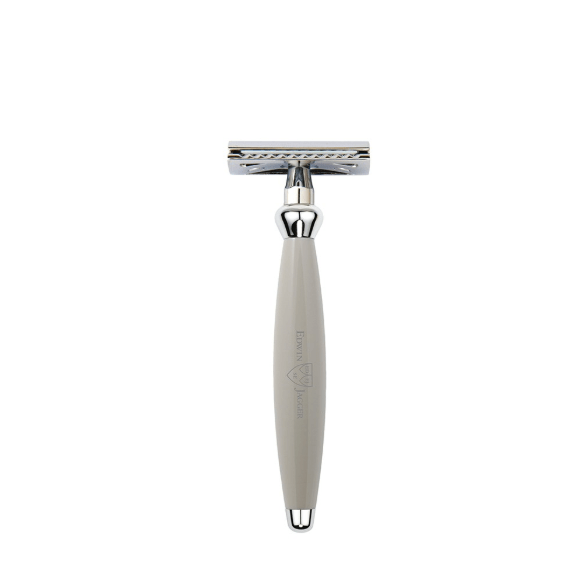 Edwin Jagger – Bulbous Grey DE Safety Razor
