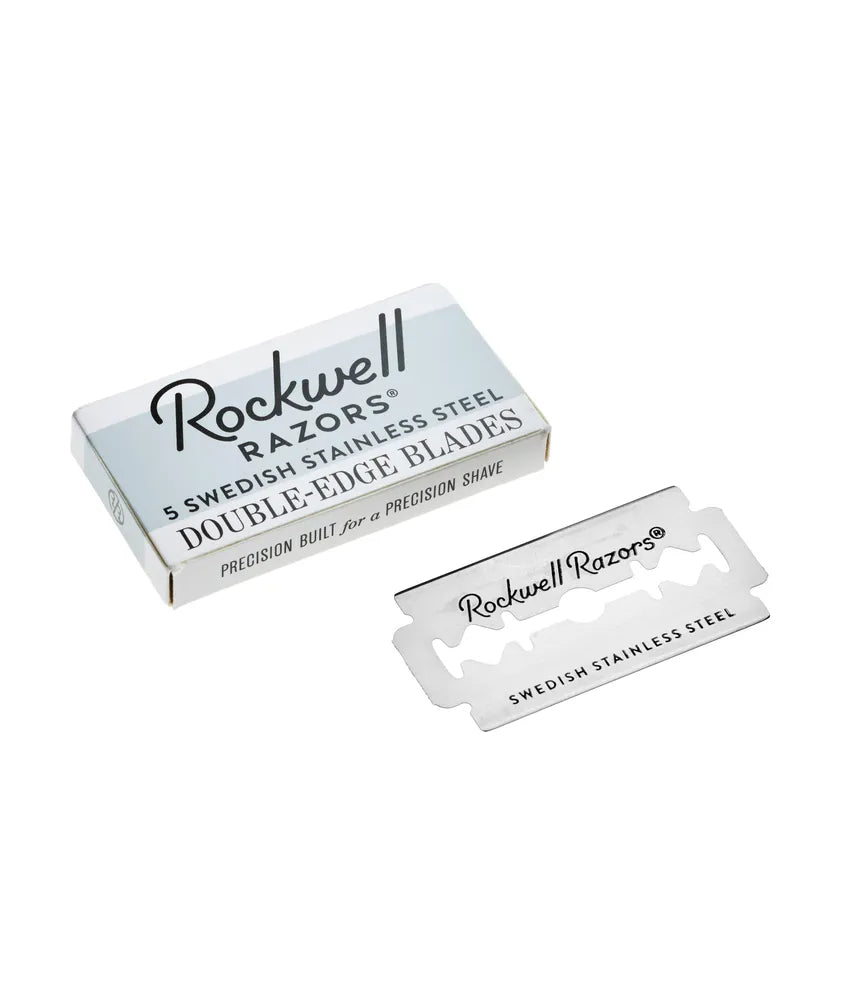 Rockwell Stainless Steel - Double Edge Safety Razor Blades